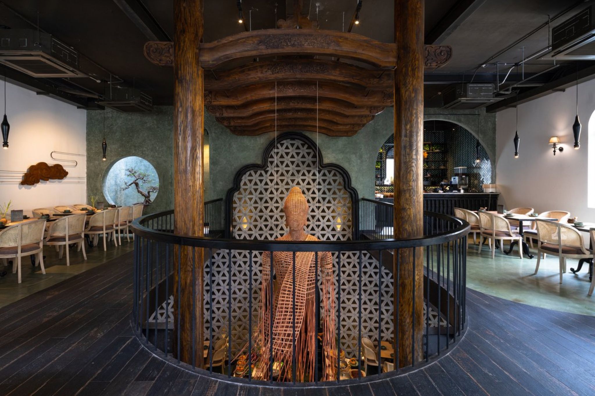 Thiết kế nhà hàng Chay Sadhu - nét đẹp ẩn mình trong kiến trúc cổ ...