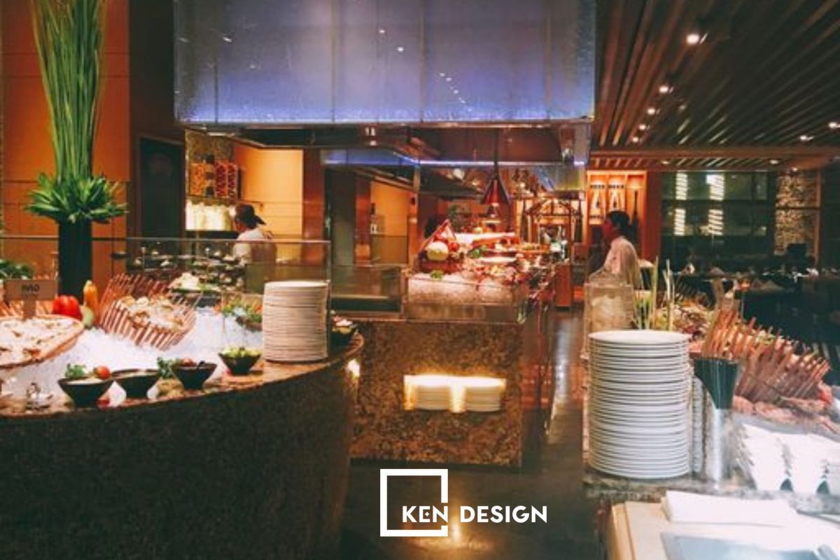 Thiết kế Buffet Market 39 đẳng cấp sang trọng giữa lòng quận 1
