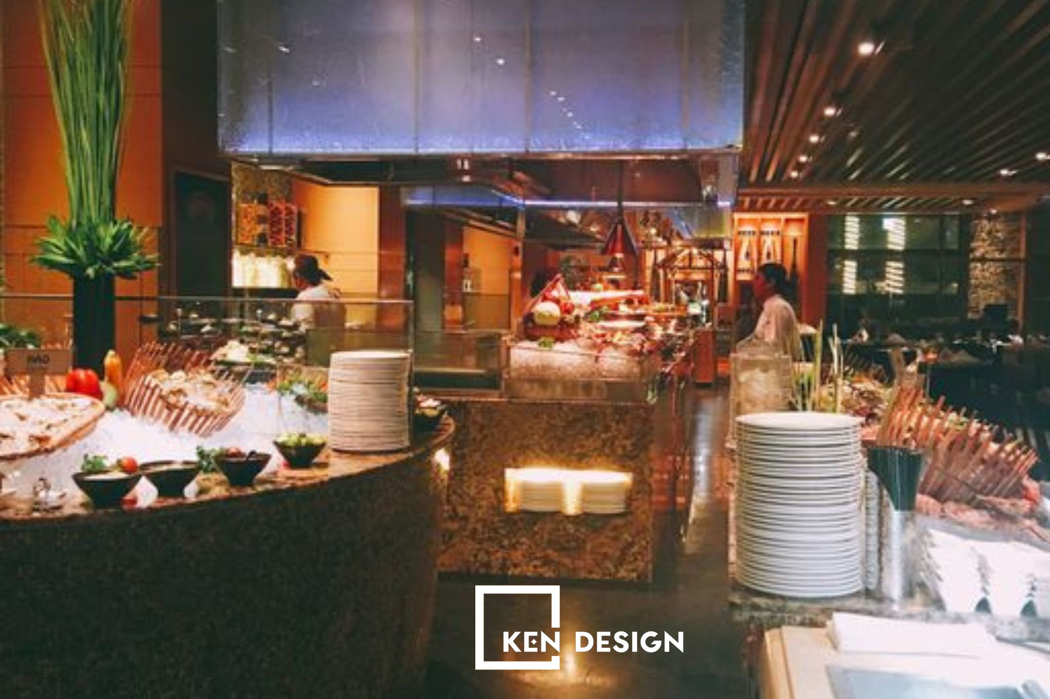 Thiết kế Buffet Market 39 đẳng cấp sang trọng giữa lòng quận 1