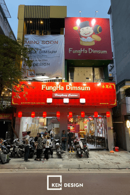 Thi công nhà hàng Trung Hoa - Fung Ha Dimsum Cửa Bắc Hà Nội - KenDesign ...