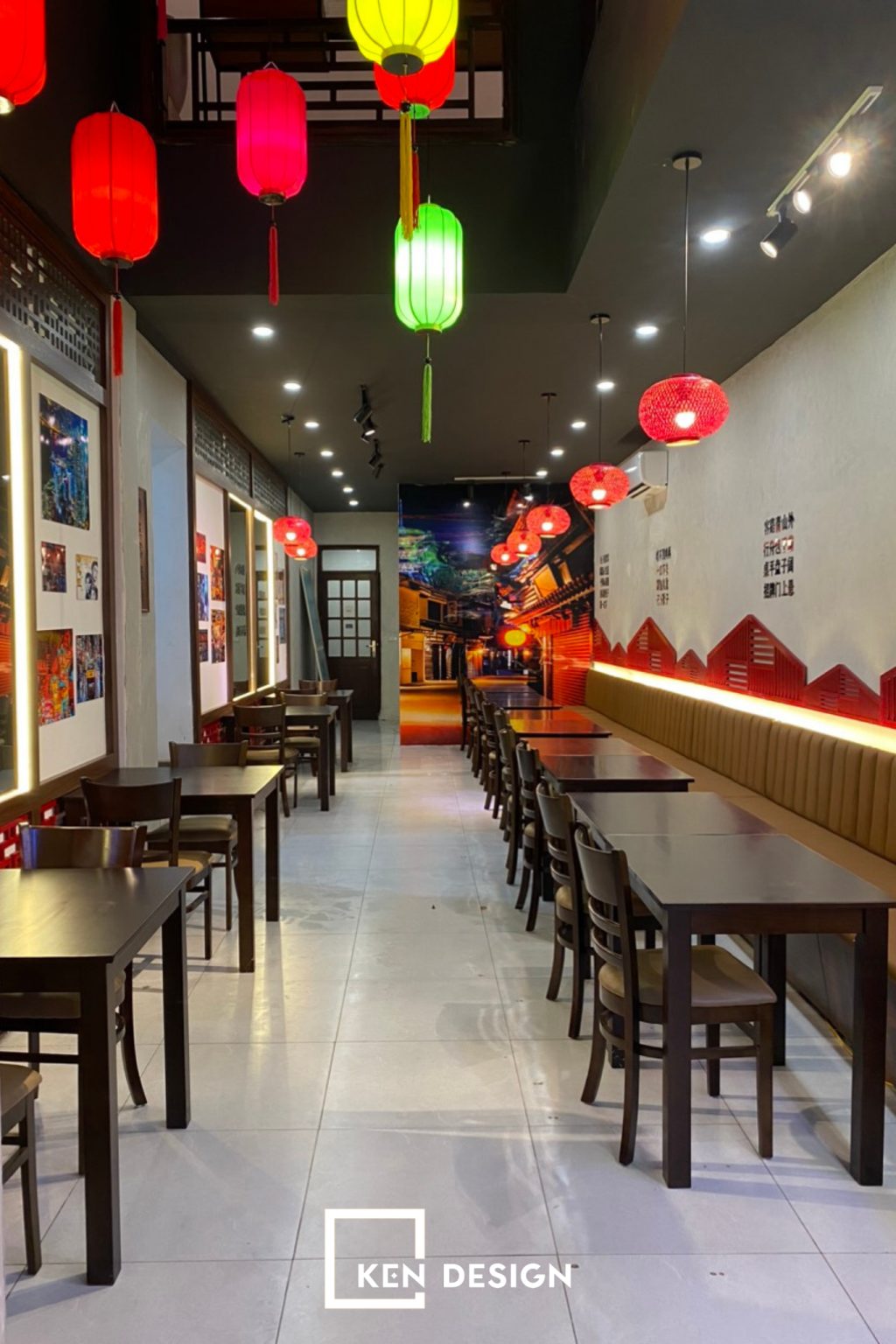 Thi công nhà hàng Trung Hoa - Fung Ha Dimsum Cửa Bắc Hà Nội - KenDesign ...