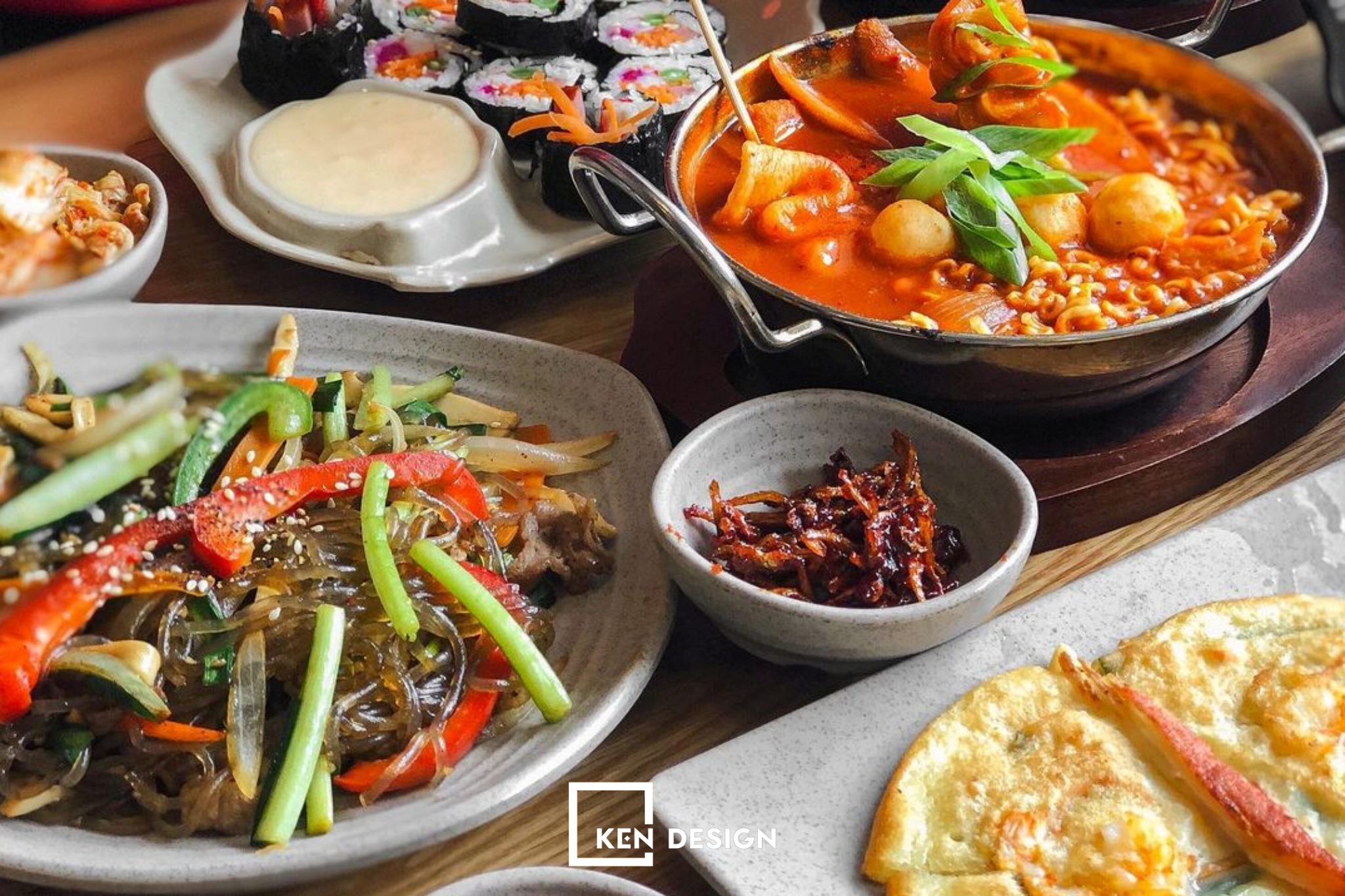 Thiết kế Busan Korean Food - Sự kết hợp độc đáo và phá cách