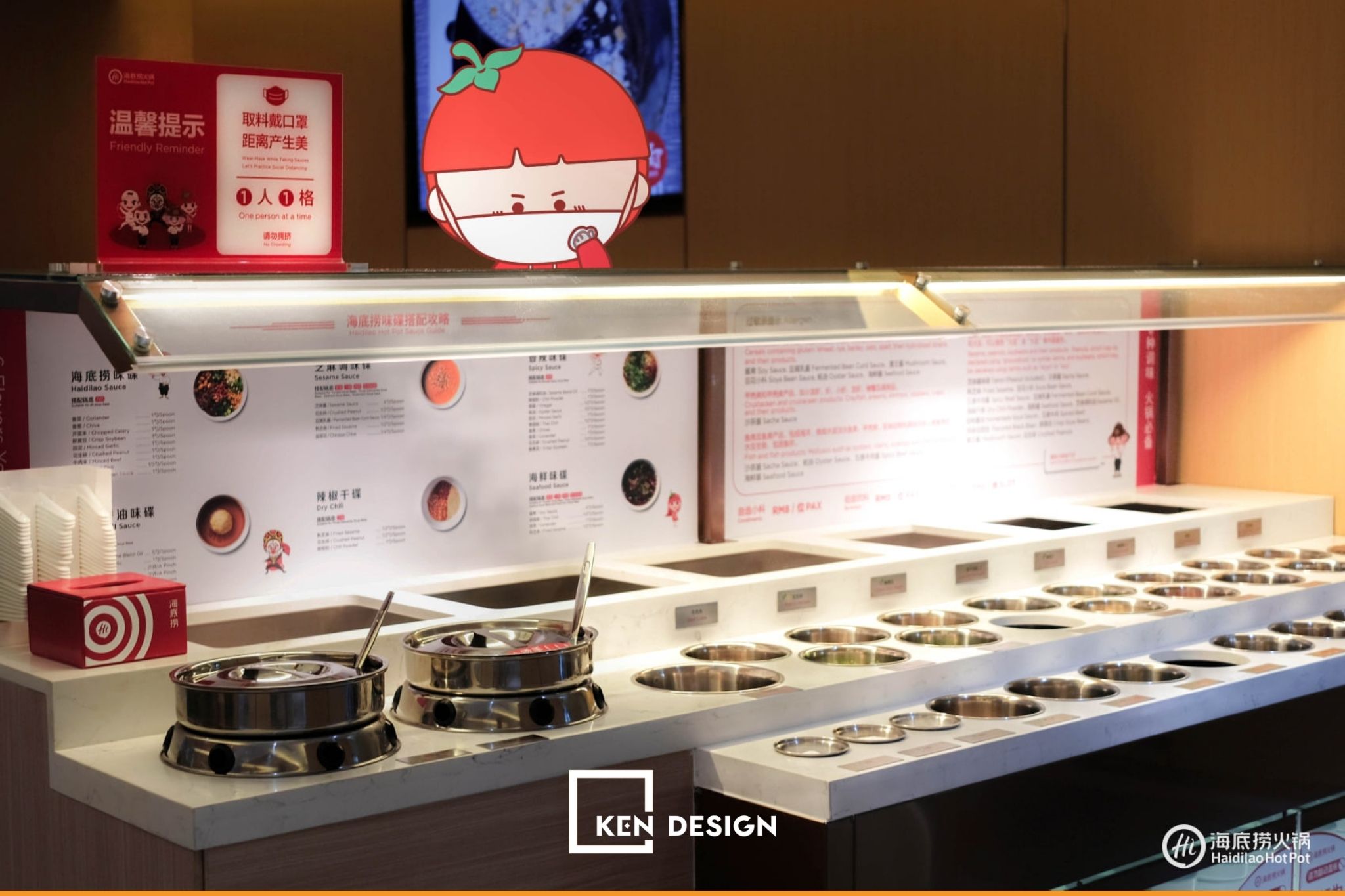 Thiết kế Haidilao - văn hóa truyền thống sứ Trung mang hơi thở thời đại