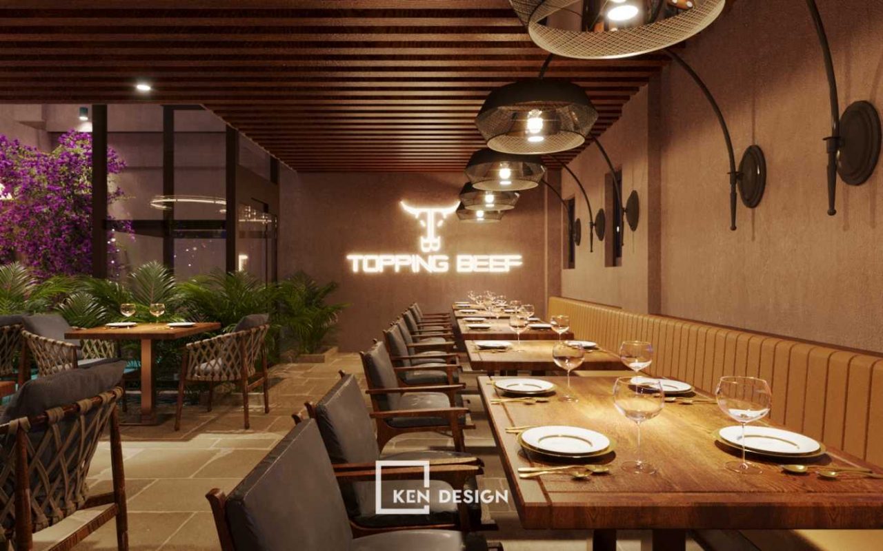 Dự án thiết kế Topping Beef Phú Quốc - KenDesign chuyên thiết kế thi ...