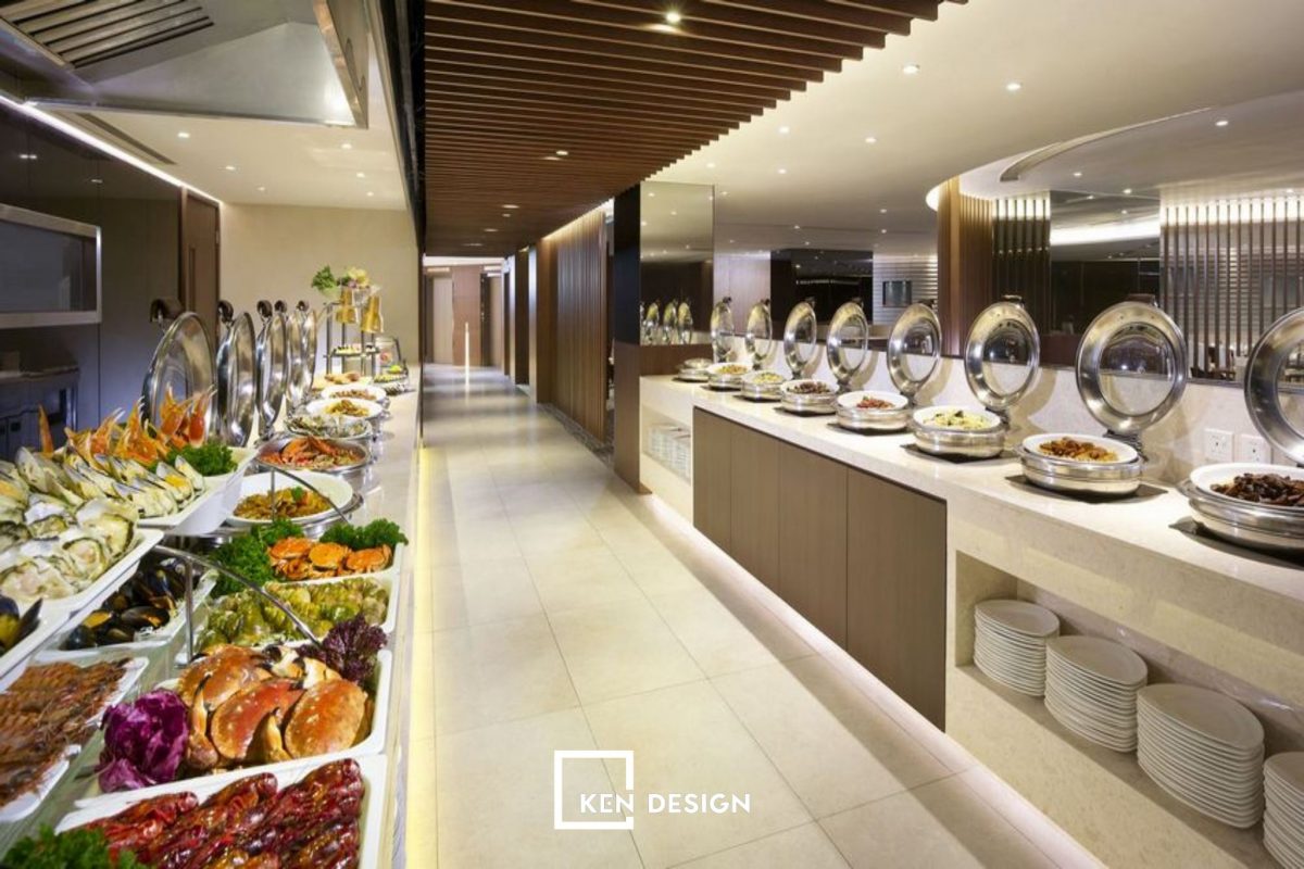 Kinh nghiệm thiết kế quầy buffet mang lại lợi nhuận cao cho nhà hàng