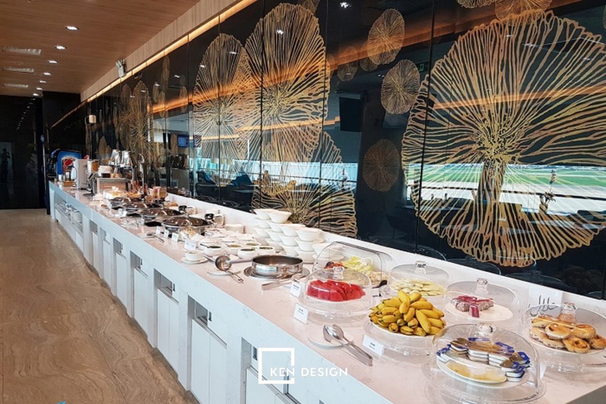 Mẫu thiết kế quầy buffet đẹp cho nhà hàng trong năm 2024