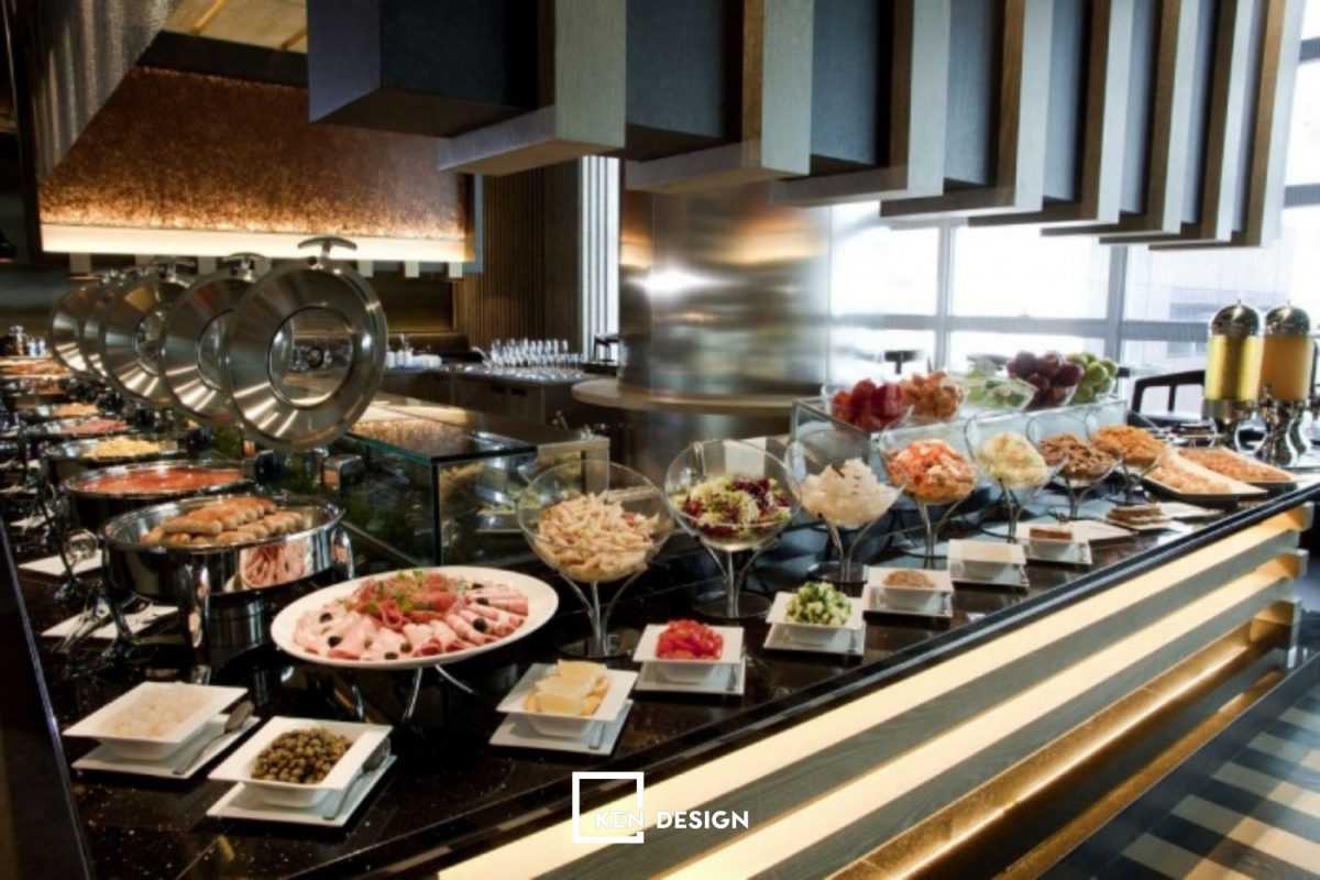 Mau Thiet Ke Quay Buffet Gia Re (4) - KenDesign chuyên thiết kế thi ...